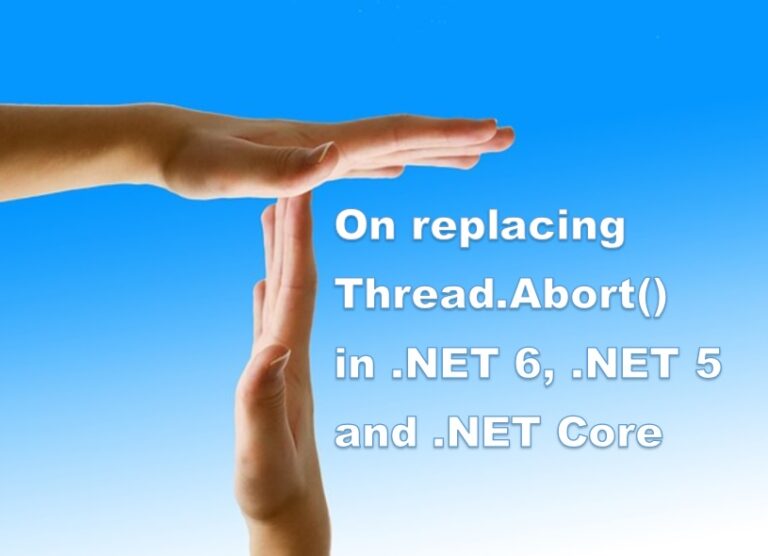 On Replacing Threadabort In Net Core Ndepend Blog
