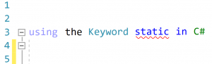 The proper usages of the keyword 'static' in C# - NDepend Blog
